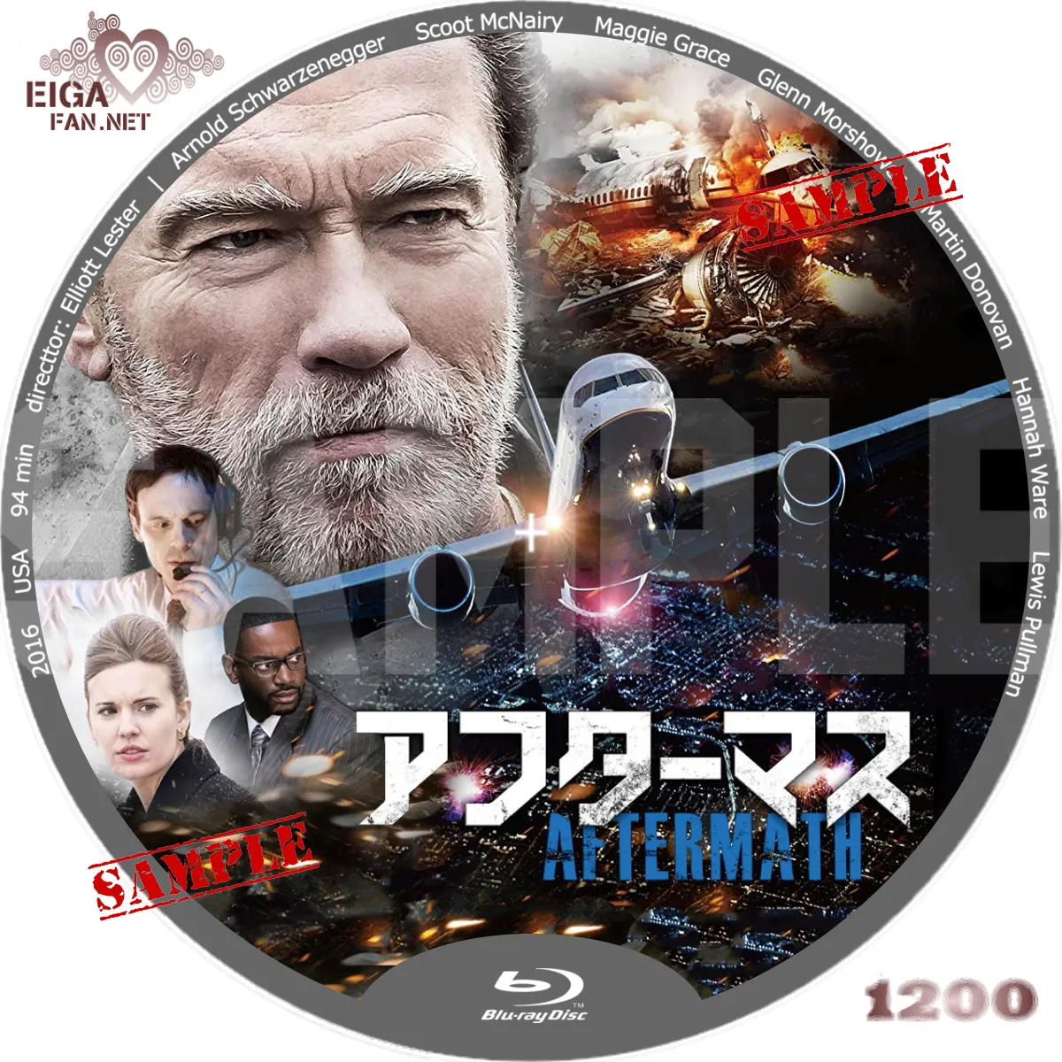 【DVDラベル】アフターマス／AFTERMATH (2016)